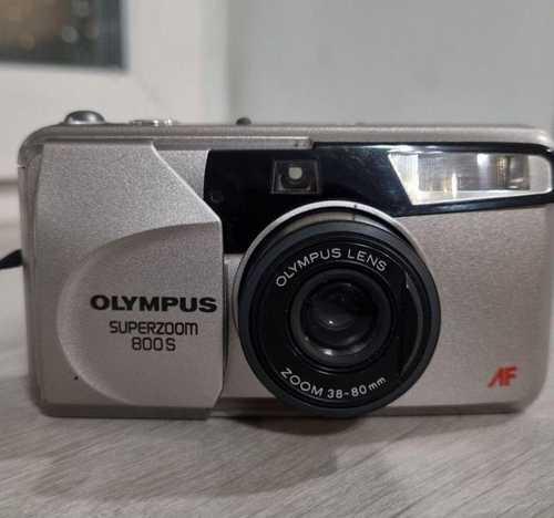 Пленочный фотоаппарат olympus superzoom 800s