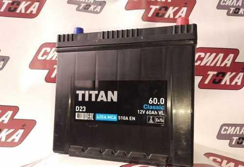 Аккумулятор Titan Asia 60 Ач