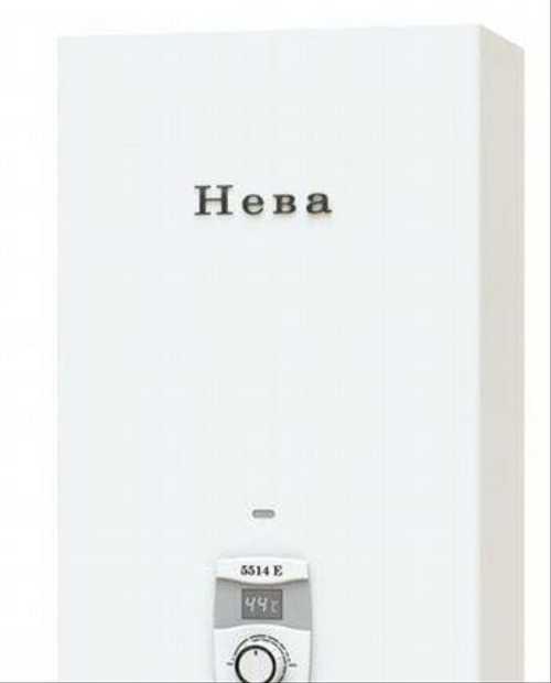 Проточный газовый водонагреватель Neva 5514E