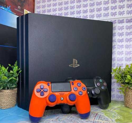 Sony PS4 Pro 2Tb 9.00 Прошитая + 40 Игр