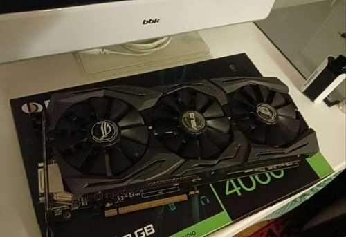 Видеокарта rx 580 8gb asus ROG