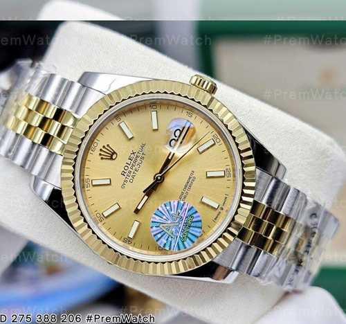 Часы Rolex Datejust Gold 41mm