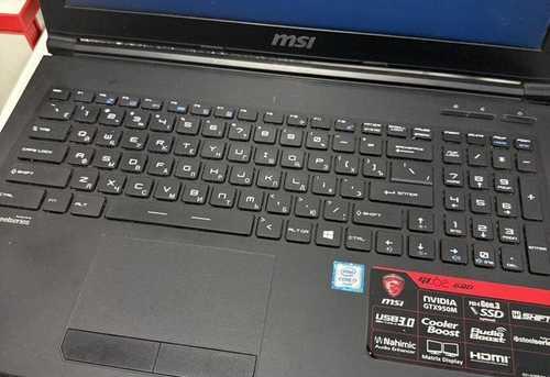Игровой ноутбук MSI GL62 6QD