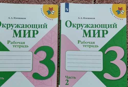 Рабочая тетрадь окружающий мир плешаков 3 класс