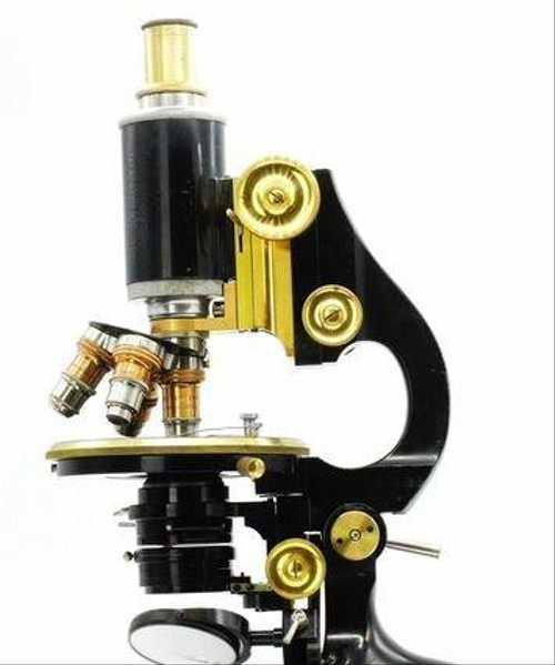 Микроскоп Leica Leitz начала 20 в. с апохроматами