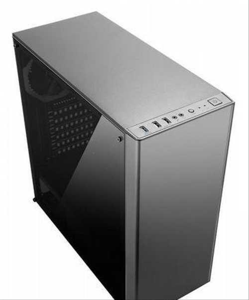 Корпус ATX Accord JP-VI, Midi-Tower, без бп, черны