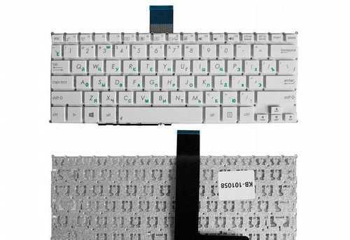 Клавиатура для ноутбука Asus F200CA, F200LA белая