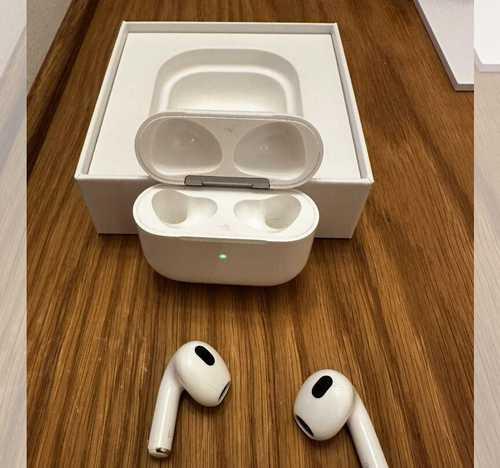 Наушники apple airpods 3 бу