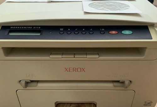 Xerox workcentre 3119 принтер 3в1