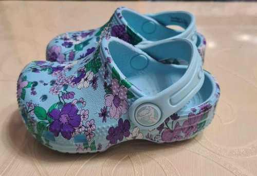 Детская обувь crocs для девочек 23размер