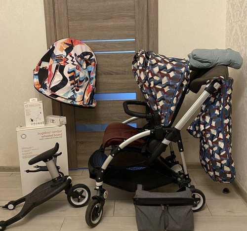 Коляска bugaboo bee 5 + допы