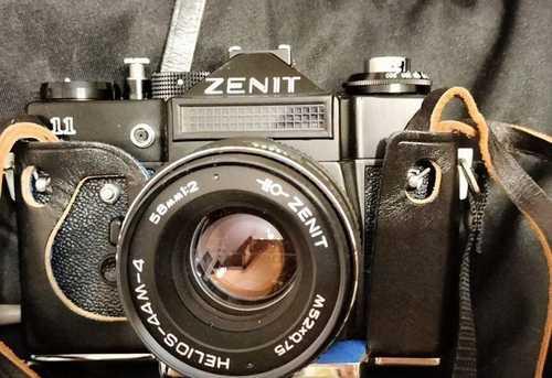Пленочный фотоаппарат zenith 11 (с допами)