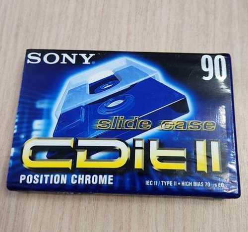 Аудиокассета новая sony CD it ll 90