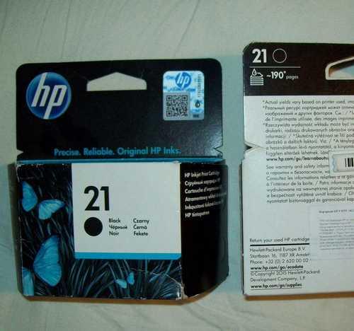 Картридж HP 21 C9351AE черный (цена за 2шт)