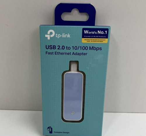 Сетевой адаптер Ethernet TP-link UE200 USB 2.0