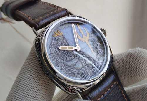 Часы ручной работы "Poseidon" (Asian ETA 6497)