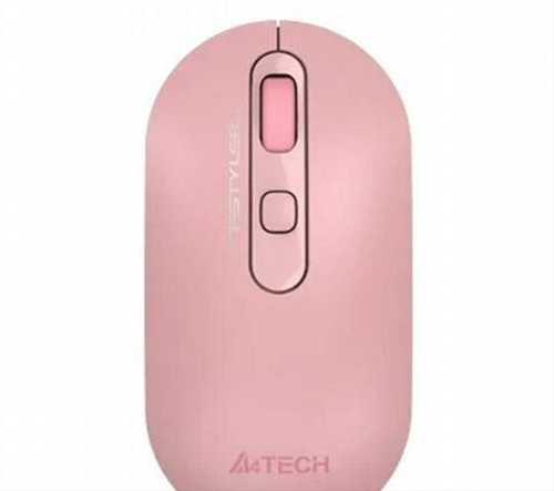 Беспроводная мышь A4Tech Fstyler FG20 розовый