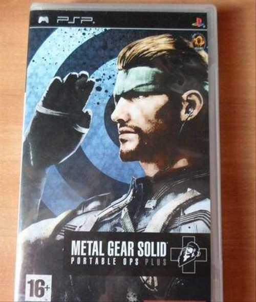 Metal Gear Solid Portable Ops+ для PSP