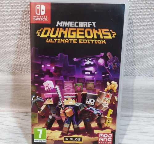 Игра Minecraft Dungeons Nintendo Switch