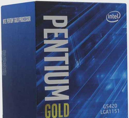 Процессор cpu Intel pentium g5420