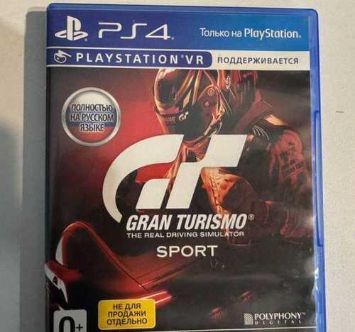 Игра Gran Turismo Sport на Sony PS4