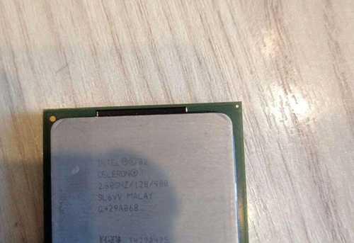 Процессор Intel'02 celeron 2.60HZ/128/400