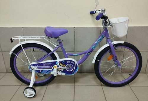 Велосипед детский black aqua Sweet 20" 1s 14862