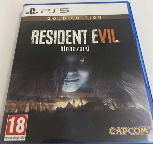 Resident evil 7 biohazard ps5 диск