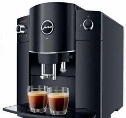 Кофемашина Jura D60 Piano Black в хорошем состояни