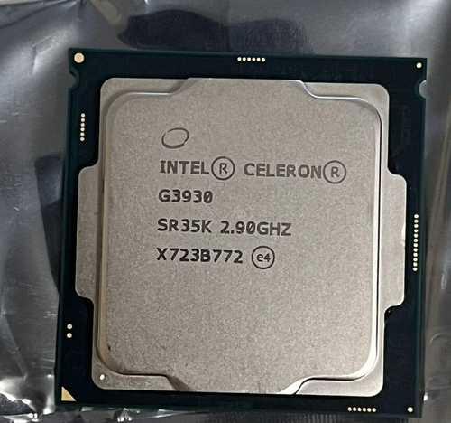 Процессор intel celeron g3930