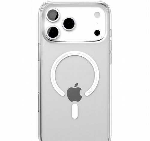 Чехол для iPhone 17 Pro VLP Diamond Case с MagSafe, прозрачный