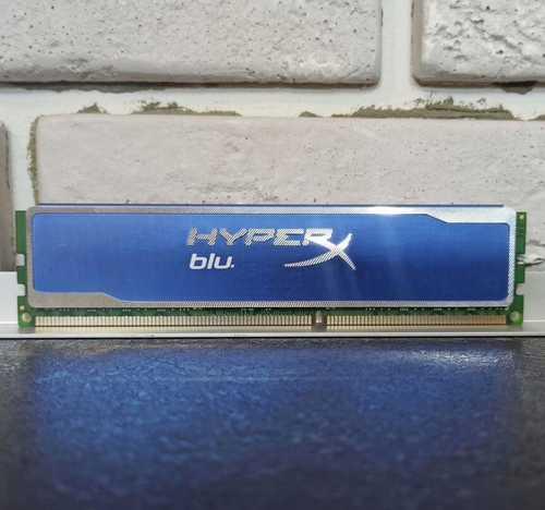 Оперативная память DDR3 8GB (HyperX Blu / 1600MHz)