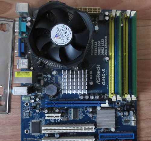 Материнка LGA 775