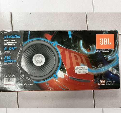Автоакустика JBL GTO526E 13см