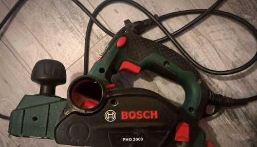 Рубанок электрический bosch PHO 2000
