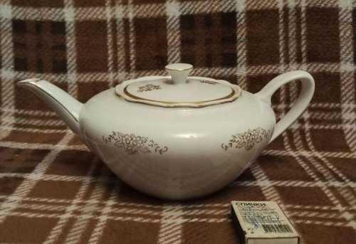 Заварочный чайник фарфор Чехословакия