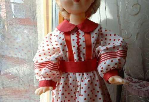 Платье на куклу СССР ручной работы