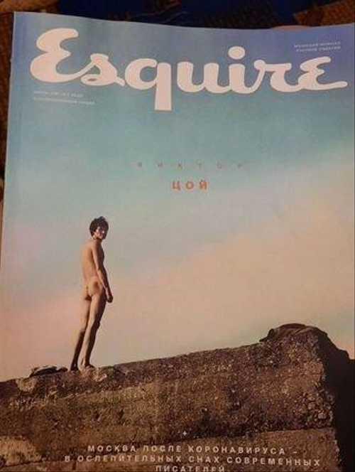 Журнал Esquire Виктор Цой