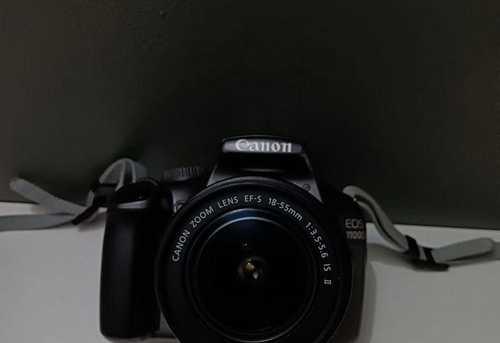 Фотоаппарат Canon EOS 1100D Kit 18-55 IS II, Black