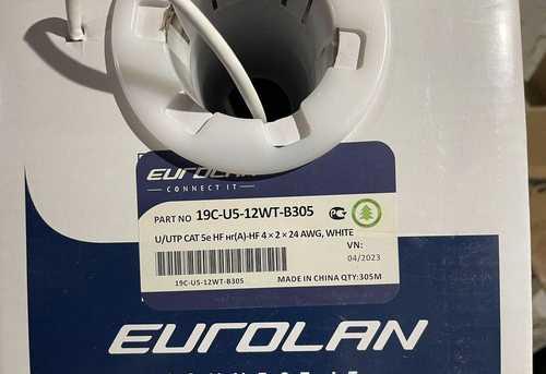 Eurolan UTP cat 5e 4x2x24xawg 19C-U5-12WT-B305