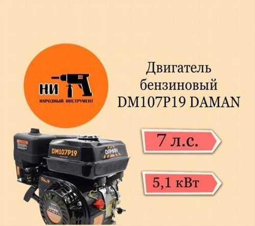 Двигатель бензиновый DM107P19 daman
