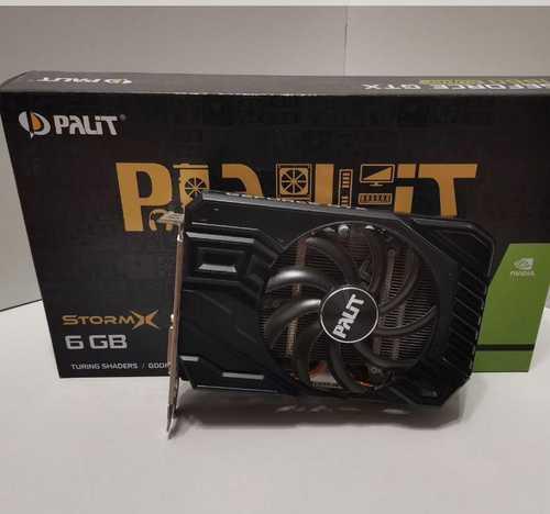 Видеокарта Palit GeForce GTX 1660 super StormX