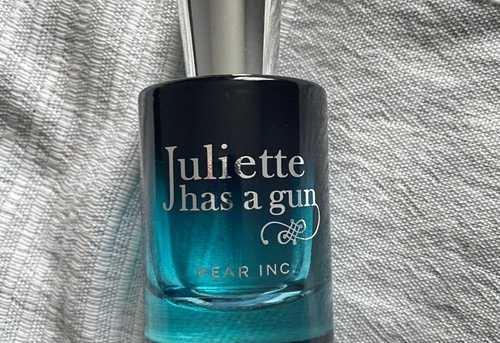Juliette has a gun pear inc