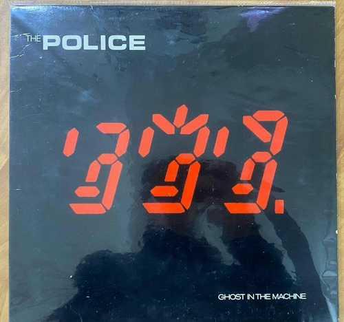 The Police - Ghost in The Machine винил пластинка