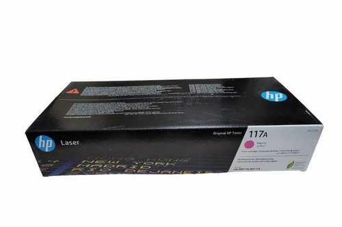 Картридж HP W2073A (117A), пурпурный (оригинал) дл