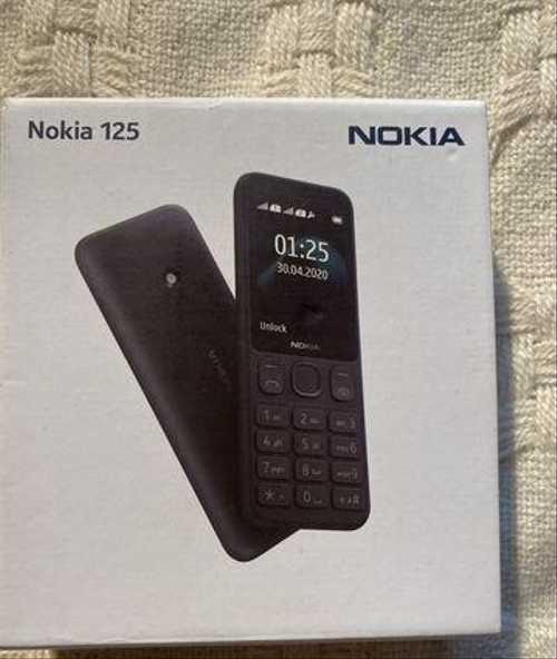 Кнопочный телефон nokia 125