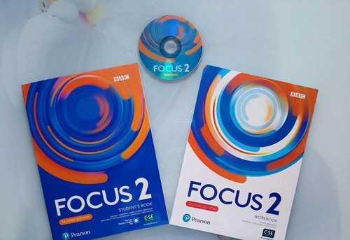 Focus 2 Second edition+CD новый комплект