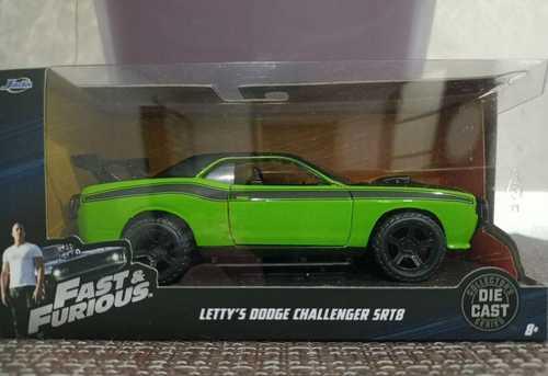 Dodge Challenger SRT 8 Jada 1:32 Fast and Furious