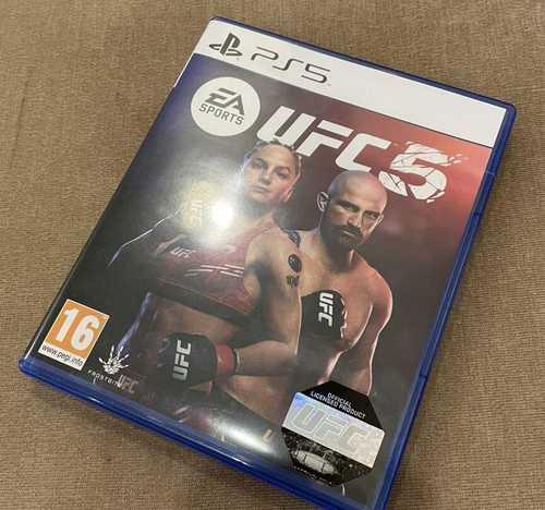 UFC5 ps5 диск