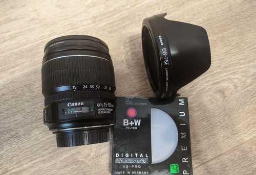 Canon EF-S 15-85mm f/3.5-5.6 IS usм